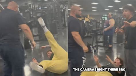 Bodybuilder Almost Knocks Out Youtube Pranksters Over Dangerous Gym