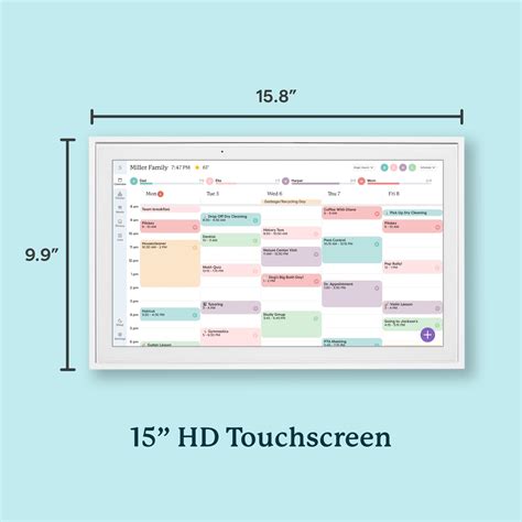 Mua Skylight Calendar 15 Inch Digital Calendar And Chore Chart Smart Touchscreen Interactive