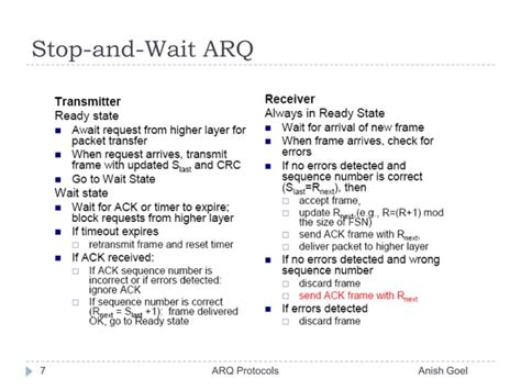 Arq Protocols Pptx Internet Computing