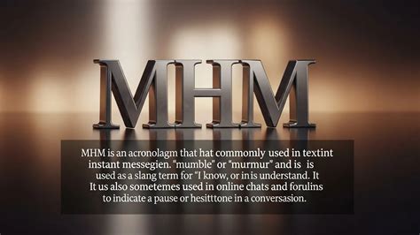 What Does Mhm Mean Definition Usage And Examples In Texting And Social Media
