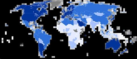 世界地图免抠素材 元小素 世界地图 花瓣网
