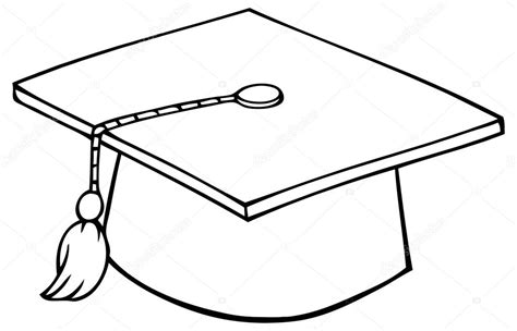 Gorro De Graduacion Para Colorear