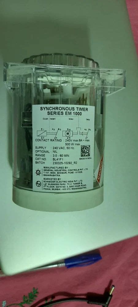 L T GIC Synchronous Timer Series EM BL F At Piece GIC Digital Timer In Kanpur