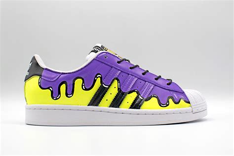 Adidas Superstar Slime Viola Giallo Unishoes It