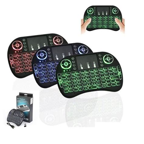 خرید و قیمت مینی کیبورد بی سیم با تاچ پد از غرفه فروشگاه جانبی لالیگا