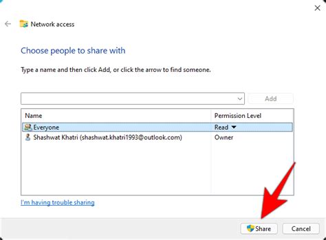 Windows 11 File Sharing How To Share A Folder On Network