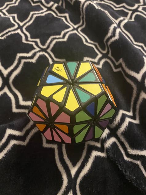 Got A Pyraminx Crystal Recently Probably One Of The Last Ones To Ever Be Sold And Solved It