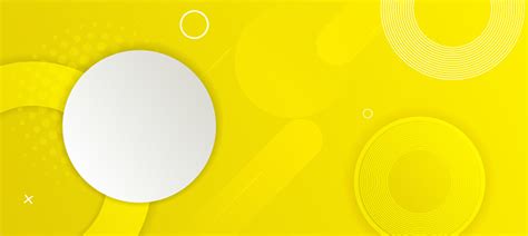 추상 노란색과 흰색 그라데이션 기하학적 원 모양 배경 현대 미래 배경입니다 방문 페이지 책 표지 브로셔 전단지 잡지 모든 브랜딩