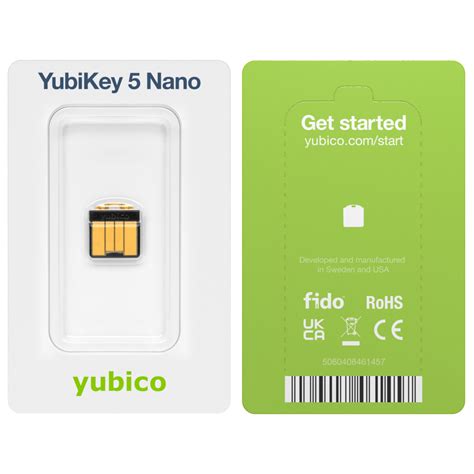 Yubikey 5 Nano D2g Security