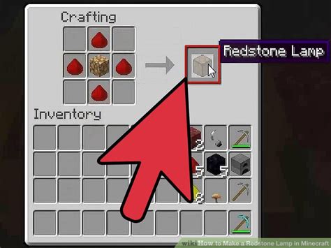 How To Make A Redstone Lamp In Minecraft 7 Steps With Pictures