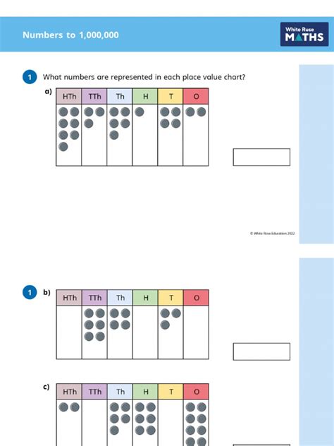 Year 6 Autumn Block 1 Ppt1 Numbers To 1000000 2022 Pdf