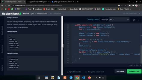 Ajay Sonkar On Linkedin 100daysofcoding Vitbhopal Github Java