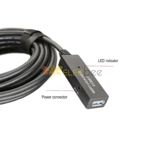 Elecbee Usb 3 0 Active Repeater Cable 5m