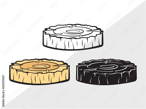 Wood Log Svg Cut File Wood Svg Tree Log Svg Tree Rings Svg Growth Rings Svg Wood Log