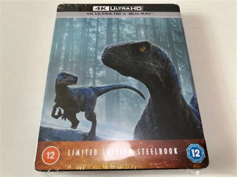 Jurassic World Dominion K Uhd Blu Ray Steelbook U K Exclusive Picclick Uk