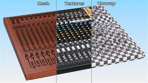 Analog Mixer Recorder 3d Model 49 3ds Blend C4d Fbx Max Ma Lxo Obj Free3d