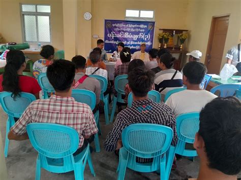 ဒဂုံမြို့သစ် မြောက်ပိုင်း မြို့နယ်တွင် ပန်းခင်းစီမံချက် ၃ ဖြင့် အိမ်ထောင်စုလူဦးရေစာရင်းနှင့