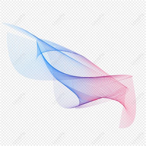 Grid Technology Sense Line Gradient Color Vector Element Grid Abstract Abstract Lines Png
