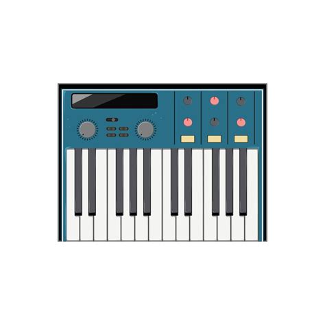 Music Synthesizer Audio Cartoon Vector Illustration 21754783 Vector Art