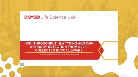 High Throughput Hla Typing And Cmv Antibody Detection From Self