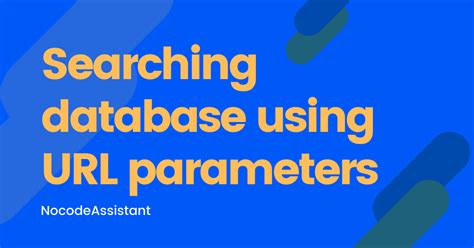 Guide To Url Parameters In Bubble Beginners Tutorial
