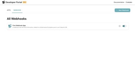 outgoing webhook sdk documentation