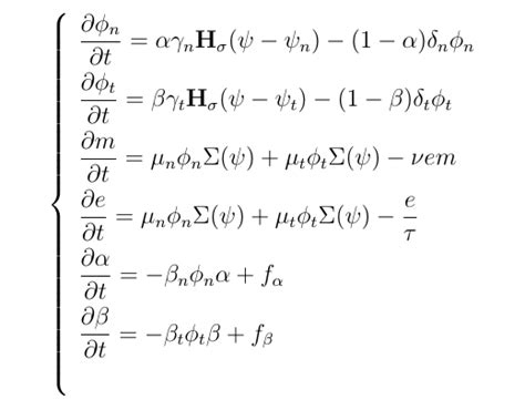 Differential Equations How To Solve A System Of Six Coupled Pde With
