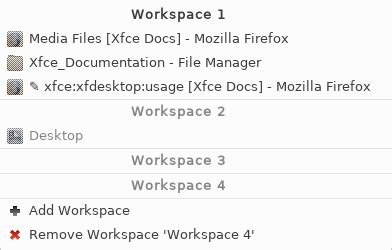 Xfce Xfdesktop Preferences Xfce Docs