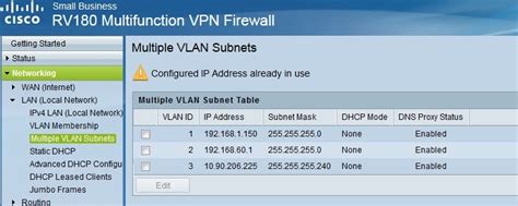 Problem Changing VLAN IP Address Cisco Community