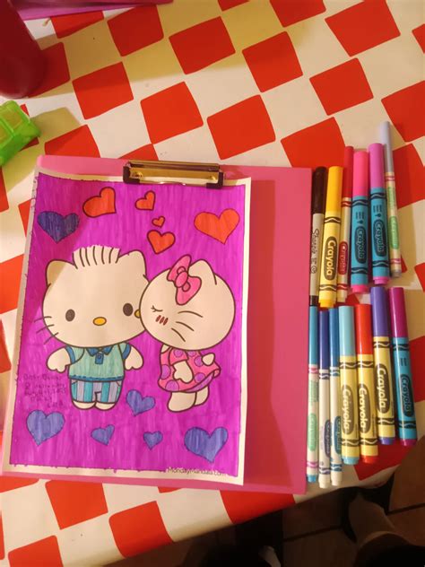 Hello Kitty And Dear Daniel Christmas Coloring Pages 2025