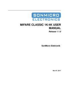 MIFARE CLASSIC 1K 4K USER MANUAL Mifare Classic 1k 4k User Manual Pdf PDF4PRO