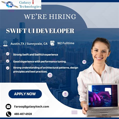 Galaxy I Technologies Inc On Linkedin Swiftui Iosdeveloper Swift Ios Developer Xcode
