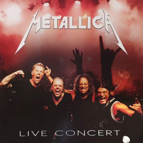 Metallica Live Concert 2019 Gatefold With Booklet Inside Vinyl