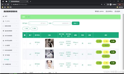 基于springboot酒店后台管理系统的设计与实现源码lw调试文档酒店后台设计 Csdn博客