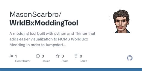 GitHub MasonScarbro WrldBxModdingTool A Modding Tool Built With