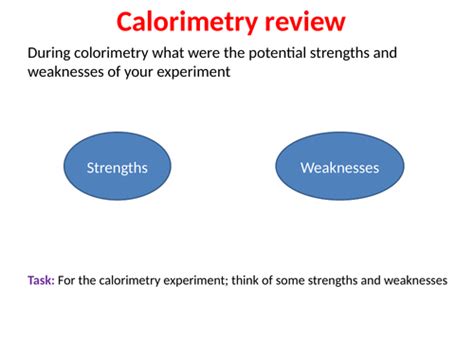 Btec Applied Science Unit 2 Assignment B Calorimetry Lessons And Workbook Teaching Resources