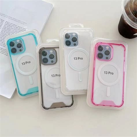 Pc Tpu Case Magnetic Smartphone Case Fall Resistance