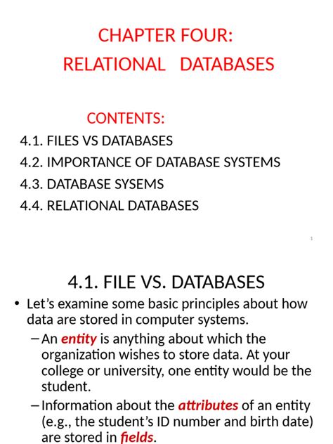 4 Relational Database Pdf Databases Relational Model
