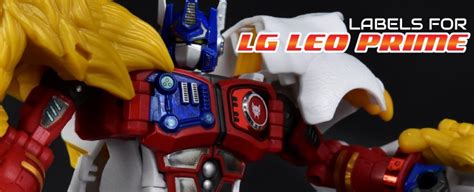 Labels For Transformers Legacy Maximal Leo Prime Toyhax