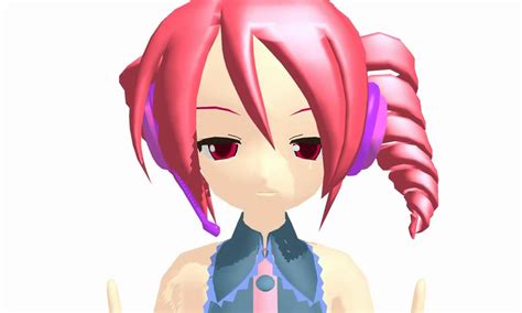 Kasane Teto Project Diva Mmd Model Whiteimagine