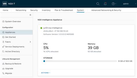 NSX Intelligence Installation And Demo