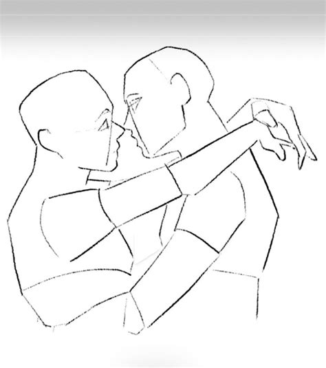 Couple Poses Drawing Reference