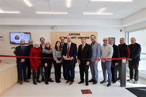 Yesterday Was An Exciting Day At Cayuga With The Opening Of Our New Workforce Development Center