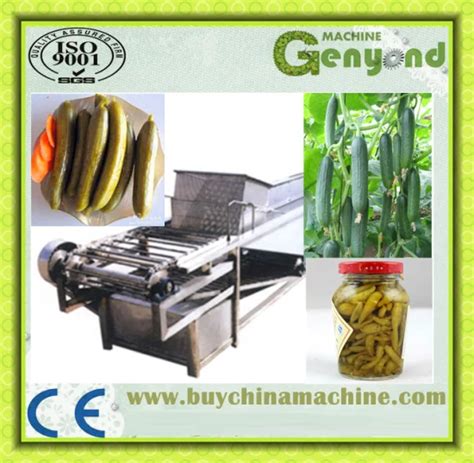 Pickles Production Line Pickled Cucumber Vegetable Processing Plant