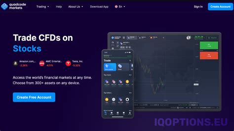 Quadcode Markets Broker Key Features Review