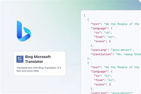 Bing Translator API Free Ready For Python Node JS And CURL Apify