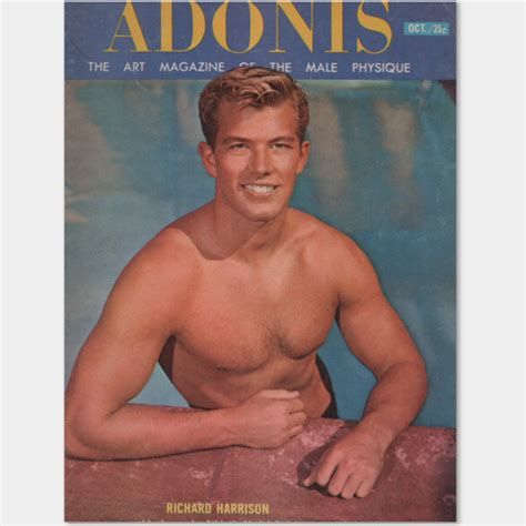 Adonis Magazine Vintage Physique Muscle Male Model Magazine Cover