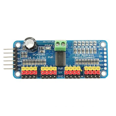 Channel PWM Servo Motor Driver I C Module