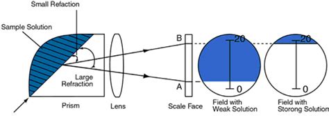 A Schematic Diagram Of A Typical Refractometer Schematic Rep