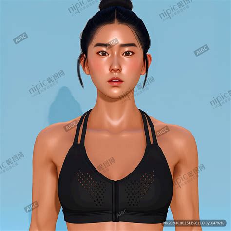 Ai创作图写实人物插画 写实少女 整形美容美女 3d效果女孩 整形美容美容美体 3d女运动员 3d女娃 健身美女素材 3d卡通女性 鼠绘模特